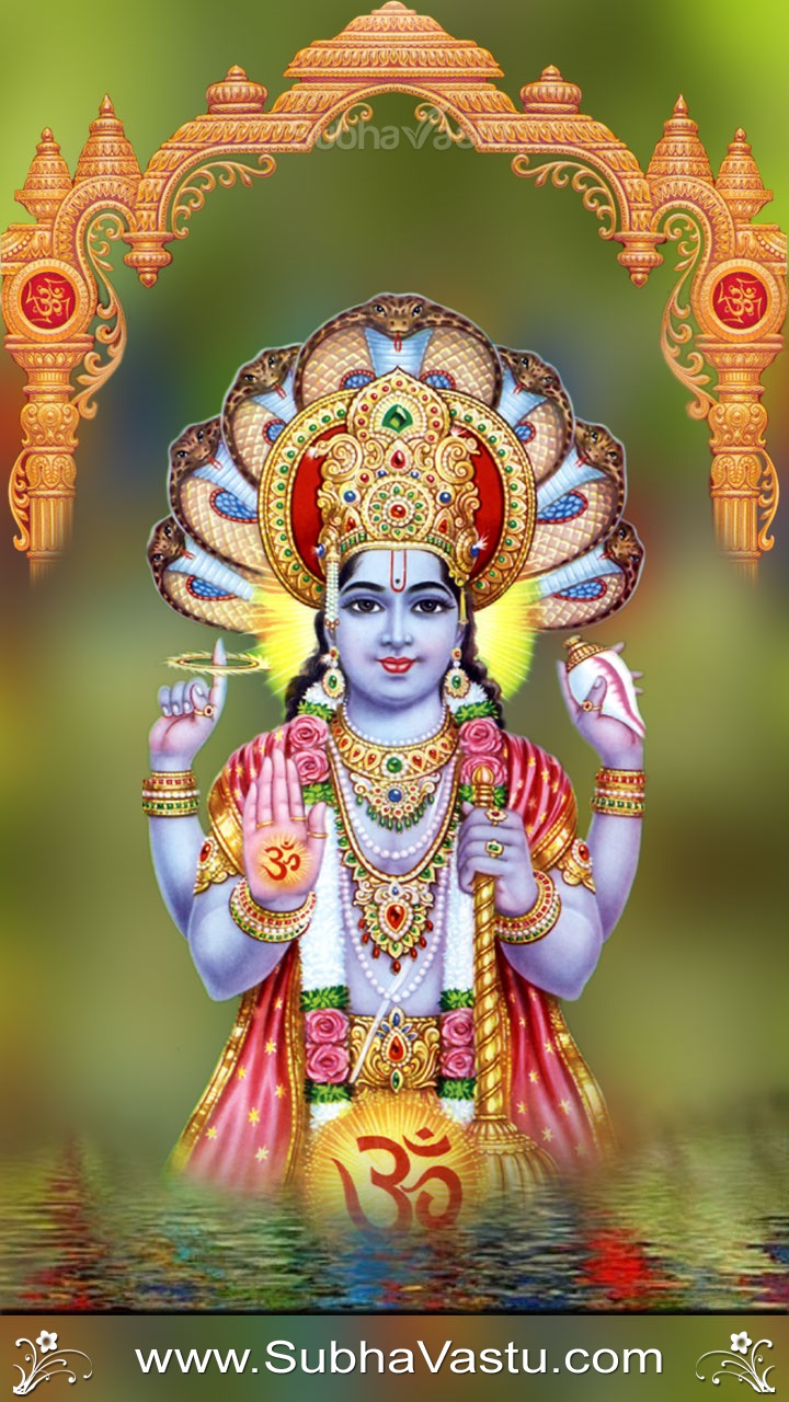 Subhavastu - Hindu God Wallpapers | Desktop | Cellphone - Category: Vishnu - Image: Maha Vishnu ...