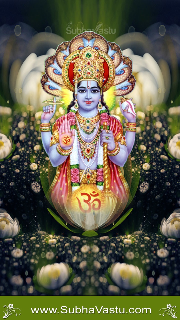 Subhavastu - Temples - Category: Vishnu - Image: MahaVishnu Mobile ...